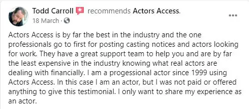 Actors Access Review: How to Make Money, Pros, Cons & Alternatives [2021]