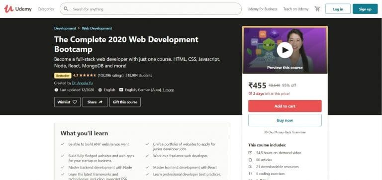 8 Best Angela Yu Courses & Tutorials: Pricing, USPs & Reviews