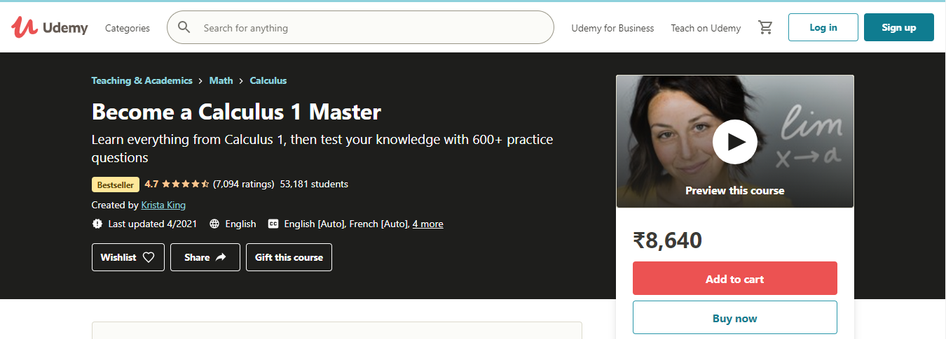 9 Best + Free Online Calculus Course with Pricing, USPs, Review