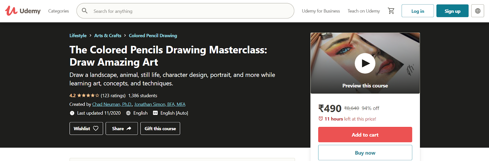 10 Best Color Pencil Drawing Courses, Classes: Pricing, USPs, Review