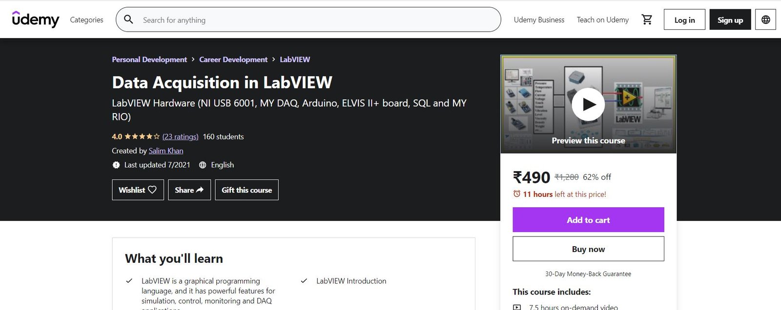 10 Best LabView Tutorial & Courses: Modules, Pricing