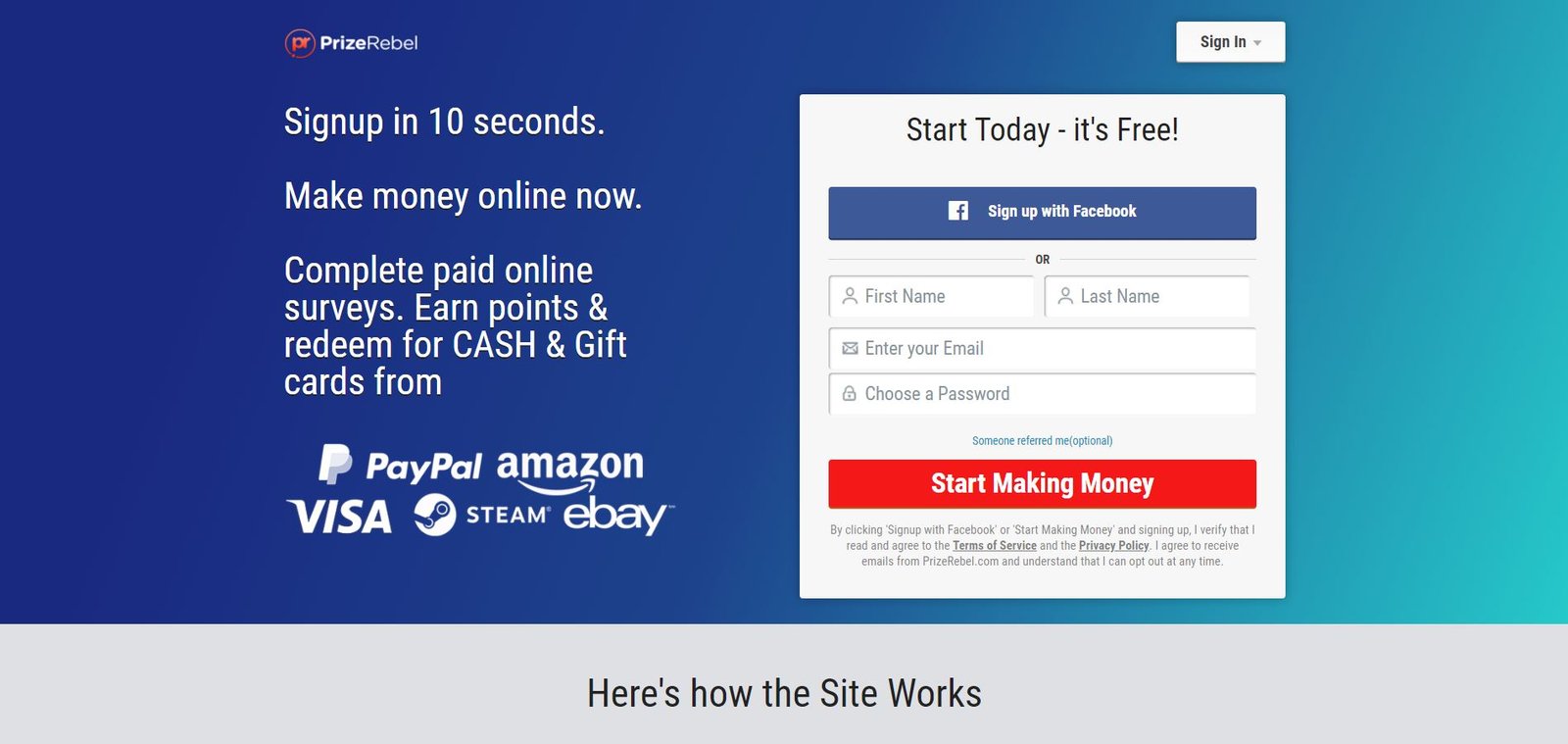 PrizeRebel Reviews, Pros, Cons, Requirements & How to Make Money Using ...