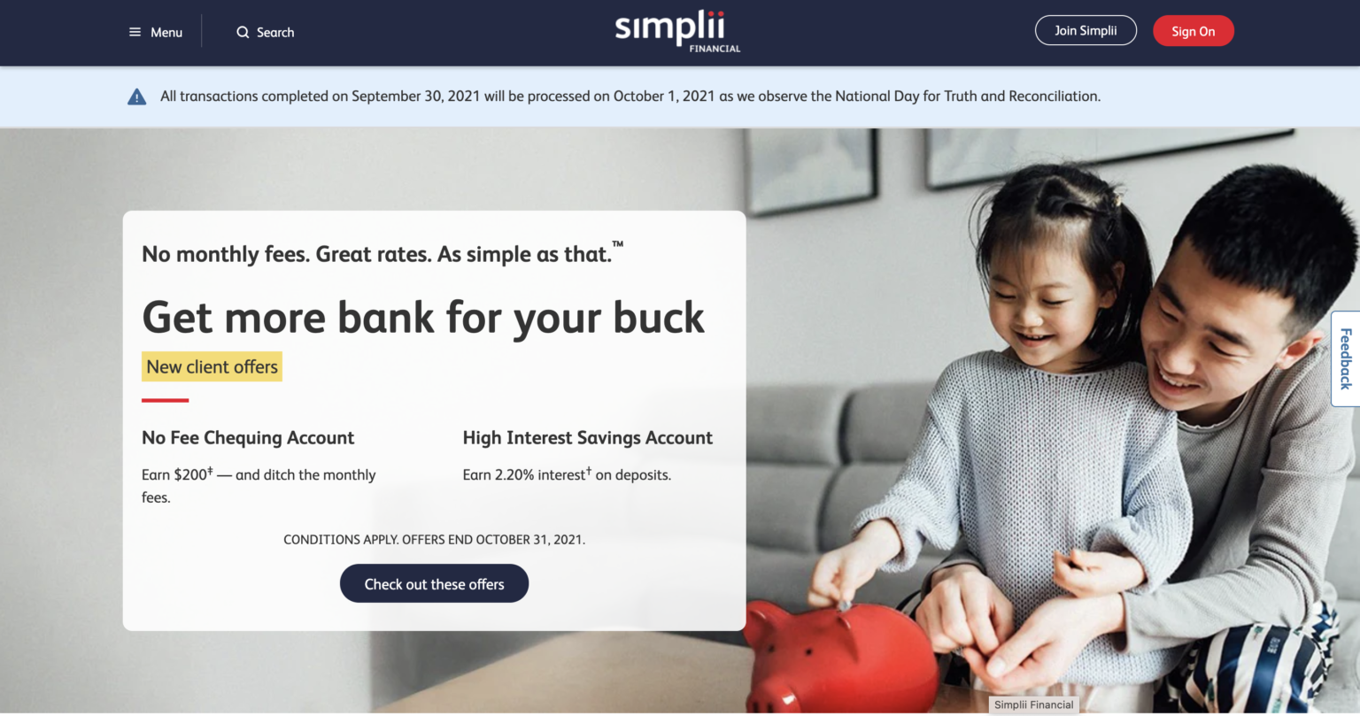 Simplii Financial Online Banking: Products, Fees, Pros, Cons, Reveiw