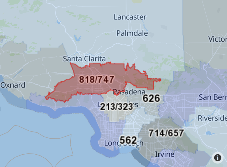818 Area Code Location Cities Common Scams