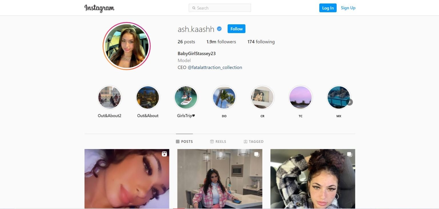 Ash Kaash Age, Merch, Boyfriend, OnlyFans & Net Worth